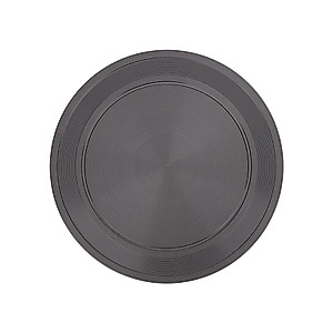 Heat Diffuser Plate, Aluminum Gas Stove Diffuser Heat Conduction Plate, Reducer Flame Guard Simmer Ring Plate Non-stick Hob Ring Plate for Gas Stove Glass Cooktop Converter(Black)