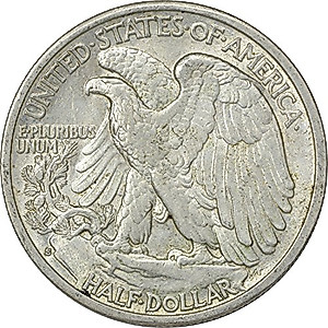 1940 S Walking Liberty Half Uncertified AU58