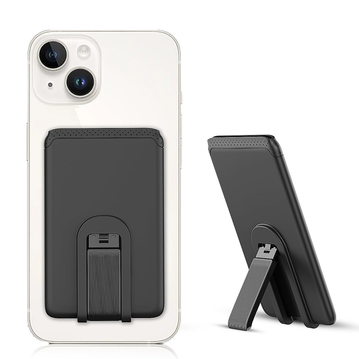 Senose Phone Wallet, Phone Card Holder Stick On Credit Card Holder for Back, Phone Pocket Sleeve Compatible for iPhone 14/13/12/11 Android Smartphone