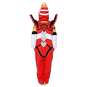SAZAC Kigurumi - Evangelion Unit-02 - Eva-02 - Onesie Jumpsuit Halloween Costume - Adult