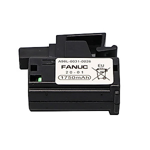 (Pack of 12) A98L-0031-0026 3V PLC Battery 1750mAh for FANUC A02B-0309-K102 PN FANUC Battery A98L-0031-0026