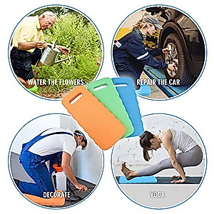 FREEHAWK Garden Kneeler Pad Kneeling Mat for Gardening, Baby Bath, Floor Cleaning, Yoga, Prayers & Exercise High Density Foam Kneeler Gardening Seat Cushion 3-Pack 16.3" x 7.48" x 0.78"