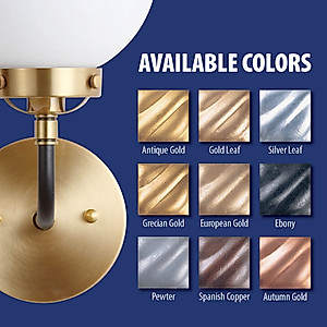 AMACO Rub n Buff Wax Metallic Finish 9 Color Kit - Antique Gold European Gold Grecian Gold Autumn Gold Gold Leaf Spanish Copper Silver Leaf Ebony Pewter - 9 Rub and Buff Gilding Wax 15ml Tubes