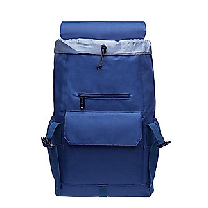 KAUKKO Stylish Oxford Fabric Backpack Travel Rucksack lightweight Hiking Bag Satchel BLUE,18L