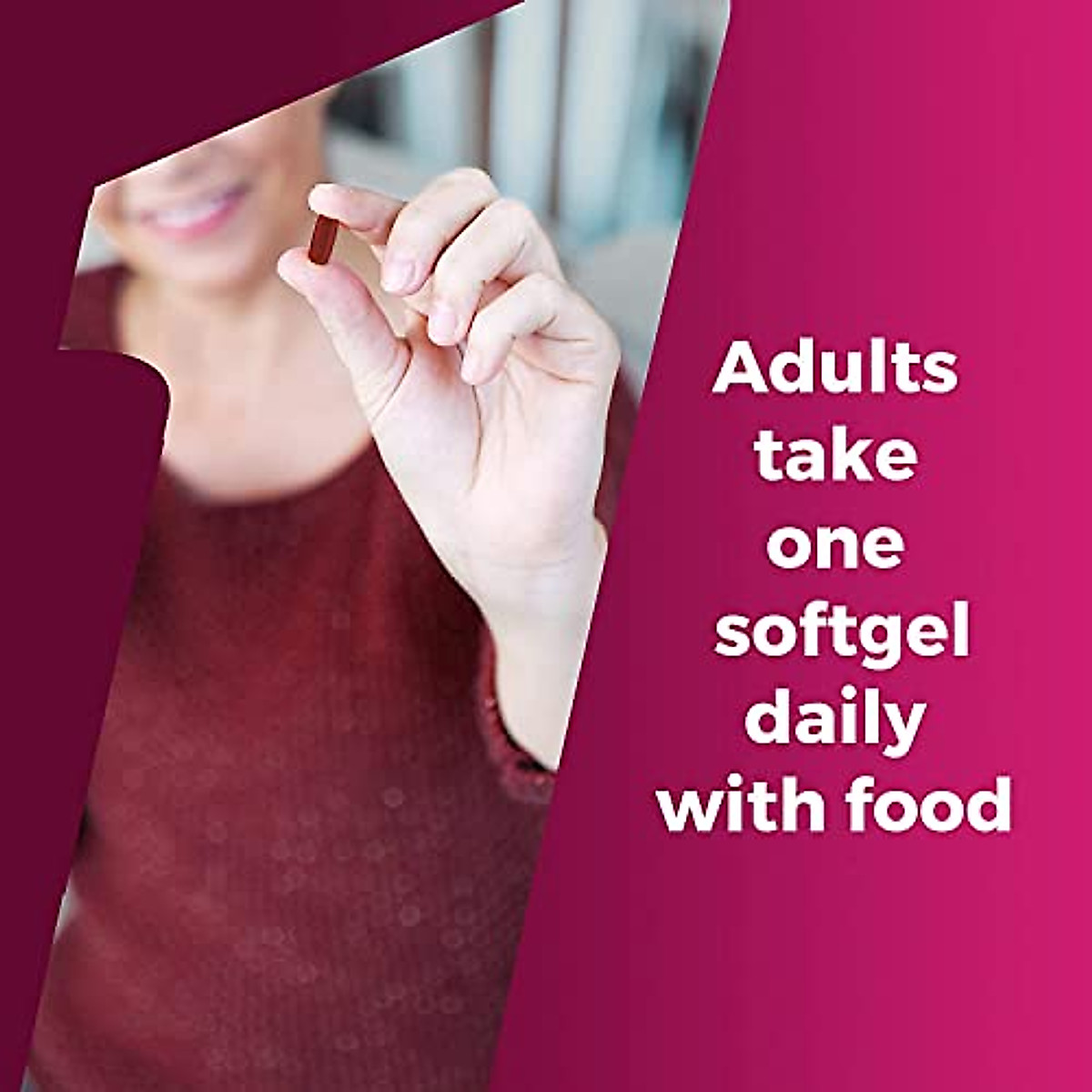 ONE A DAY Postnatal Complete Multivitamin for Post-Pregnancy with Folic Acid and Omega-3 DHA, 60 Count