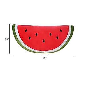 Watermelon Pillow Kids Stuffed Plush: Girls Melon Slice Throw Stuff Toy