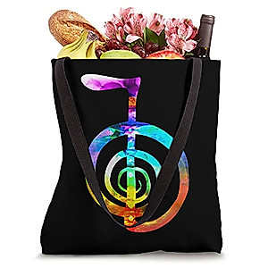 Reiki 7 Chakras colors - Reiki Symbol Choku Rei Tote Bag