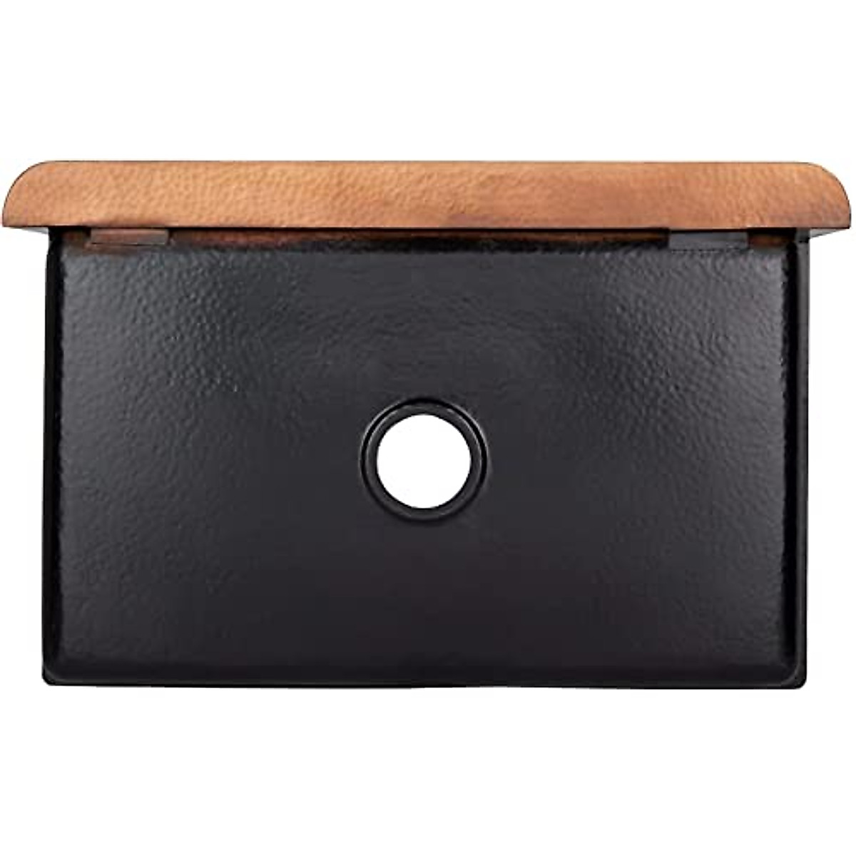 Signature Hardware 318837 Fiona 33" Farmhouse Single Basin Copper Kitchen Sink