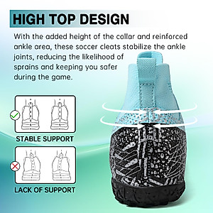 Soccer Cleats Mens Football Cleats Women Indoor Soccer Shoes Tacos de Futbol para Hombre Zapatos De Futbol para Hombre Football Shoes for Youth Professional Training Soccer Shoe TF