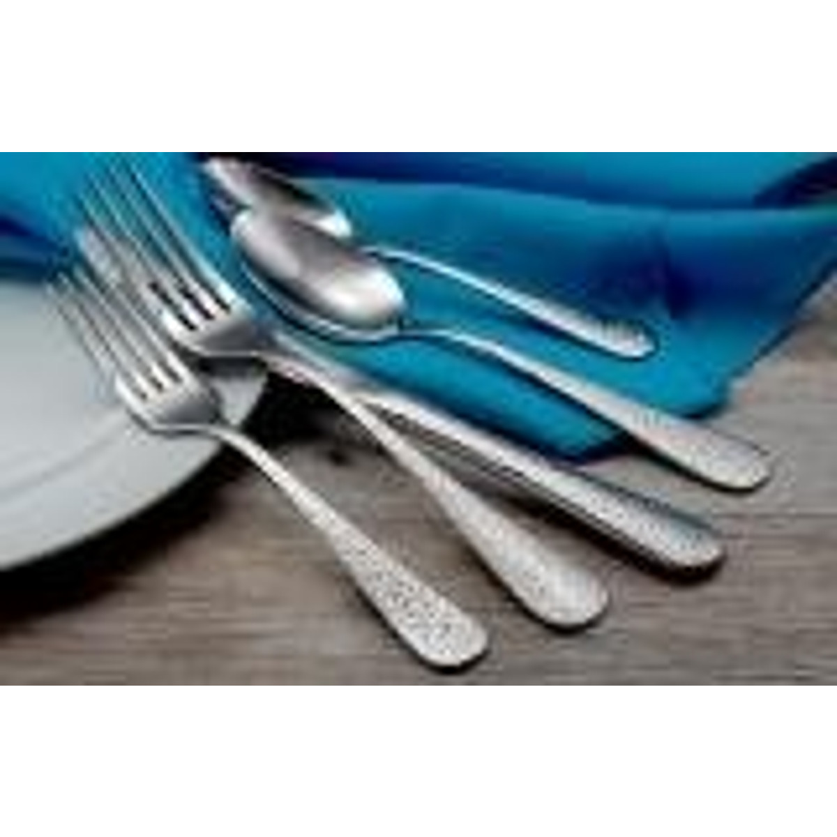 Liberty Tabletop Providence 65 Piece Flatware Set for 12 Silverware Made in USA