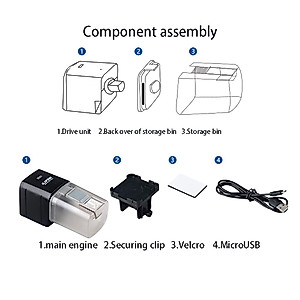 Aquarium Wi-Fi Fish Feeder Automatic Fish Feeders Auto Fish Food Timer Feeder for Fish Tank