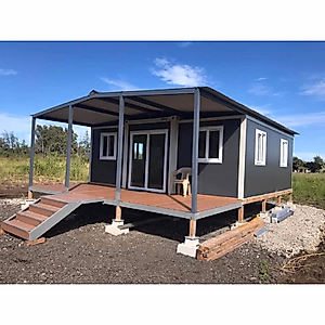 Mobile Home 3 Bedroom Foldable Flat Pack Prefab Modern 20ft 40ft Expandable Container House