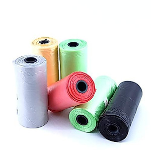 75 Disposable Diaper Refill Bags with Free Capsules Diaper Bag Dispenser,Unscented,Color May Vary