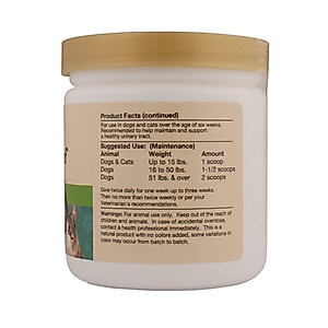 NaturVet Cranberry Relief, 100 Gram Powder, Dog and Cat Health Supplements for Urinary Tract