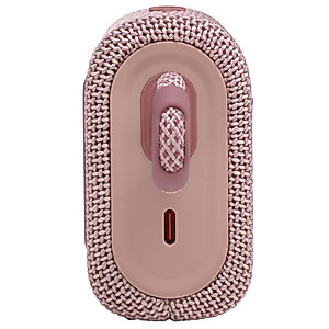 JBL GO 3 Waterproof Ultra Portable Bluetooth Speaker Bundle with gSport Deluxe Hardshell Case (Pink)