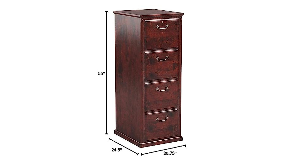 Shop Martin Furniture 4 Drawer File Cabinet - Secure & Stylish