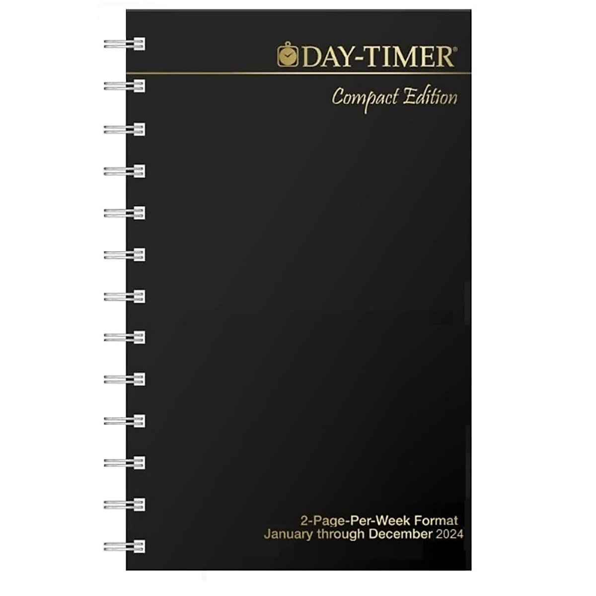 Day-Timer 2024 Two Page Per Week Planner Refill, Wirebound, Compact Size, 3" x 5"