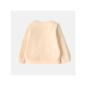 L.O.L. Surprise! Little Big Girls Longsleeve T-Shirt Crewneck Pullover Sweatshirt Apricot 9-10 Years