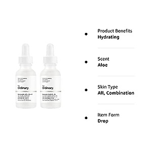 Hyaluronic Acid with 2% + B5 (30ml) and Niacinamide 10% + Zinc 1% (30ml) Bundle Face Care Set