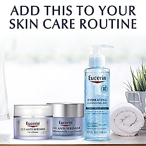 Eucerin Hydrating Cleansing Gel, Daily Facial Cleanser Formulated with Hyaluronic Acid, 6.8 Fl Oz