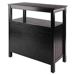 Winsome Wood Timber Buffet, Black