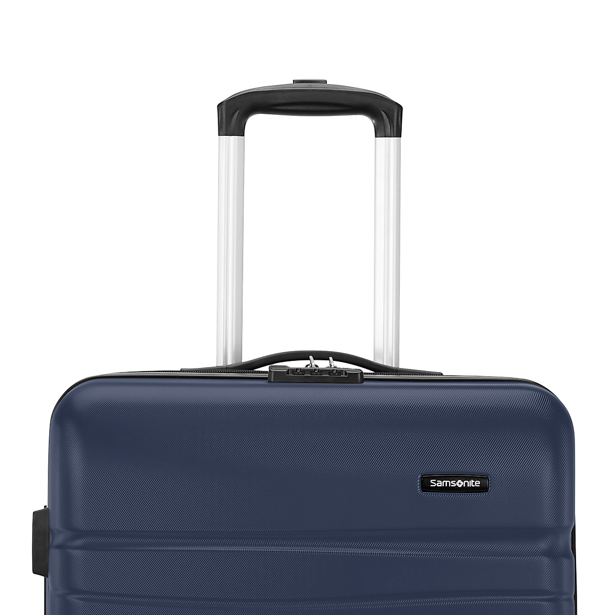 Samsonite Evolve SE Hardside Expandable Luggage with Spinners, Classic Navy, 2PC SET (Carry-on/Medium)