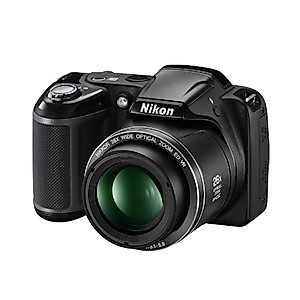 Nikon Coolpix L320 16.1MP Digital Camera with 26x Optical Zoom - BLACK