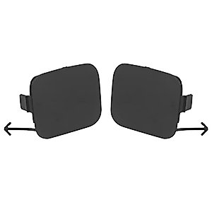 X AUTOHAUX Pair Front Bumper Tow Hook Cover 52128-47902 52127-47902 for Toyota Prius V 2012 2013 2014 Car Tow Hook Eye Hole Cover Plug