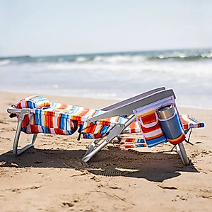 Tommy Bahama Backpack Beach Chair 2 Pack Aluminum (Tropical Sunset)