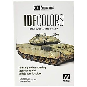 Acrylicos Vallejo IDF Colors Book,Black