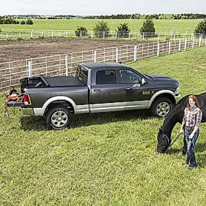 TruXedo TruXport Soft Roll Up Truck Bed Tonneau Cover | 271101 | Fits 2007 - 2013 Chevy/GMC Silverado/Sierra 1500, 2007-14 2500/3500HD 6' 7" Bed (78.7")