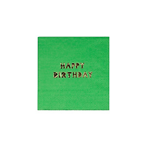 Meri Meri Happy Birthday Small Napkin