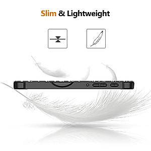 Fintie Slim Case for Samsung Galaxy Tab A7 Lite 8.7 Inch 2021 Model (SM-T220/T225/T227), Shockproof Kids Friendly Soft TPU Smart Stand Back Cover, Composition Book