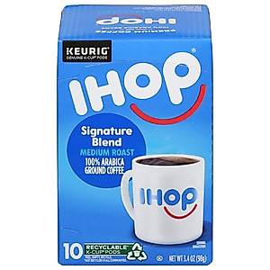 IHOP Medium Roast Signature Blend Keurig K-Cup Coffee Pods, 10 ct Box