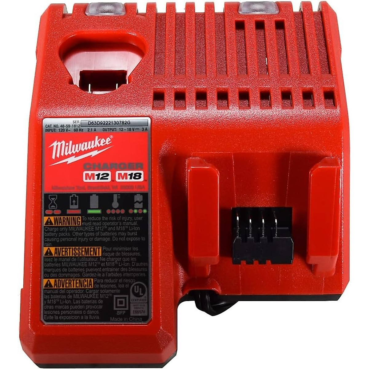 Milwaukee 2991-22 M18 FUEL Brushless Lithium-Ion 4-1/2 in. / 5 in. Grinder and 3/8 in. Impact Wrench Combo Kit w/ 2 Batteries (5 Ah)