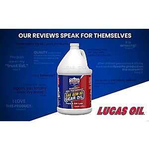 Lucas Oil 10046 SAE 80W-90 Heavy Duty Gear Oil - 1 Gallon