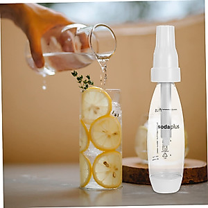 OKUMEYR 1pc Sparkling Water Machine Carbonating Beverages Maker Seltzer Water Machine Co2 Water Carbonator Soda Maker Machine for Home Chemical Machine Food Grade Bpa Bubble White