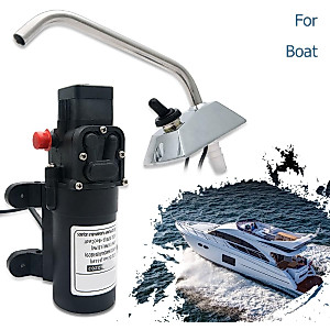 MACHSWON Water Pump 12V Self-Priming Galley High Pressure Electric Pumps Spin Faucet/Tap for RV Boat/Caravan Motorhome