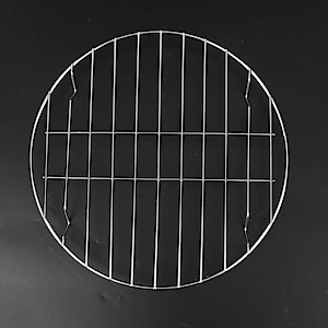 Operitacx 2pcs Stainless Steel Griddle Grilling Accessories BBQ Portable Campfire Grate Hibachi Grill Pizza Ovens for Outside Pizza Grill Practical Steak Grilling Rack Cake Lip Gloss