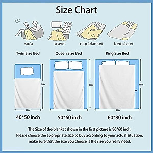 FeHuew Happy Valentine's Day Heart Red Soft Throw Blanket 40x50 inch Lightweight Warm Flannel Fleece Blanket for Couch Bed Sofa Travel Camping for Kids Adults