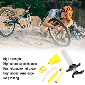 Bikes Brake Bleed kit, Brake Bleed kit, Brake Bleeding kit Bikes, Mountain Bikes Oil Change Tools High Strength High Impact Resistant Bikes Brake Bleed Kit Tool