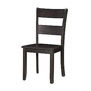 ACME Haddie Side Chair (Set-2) - - Distressed Walnut