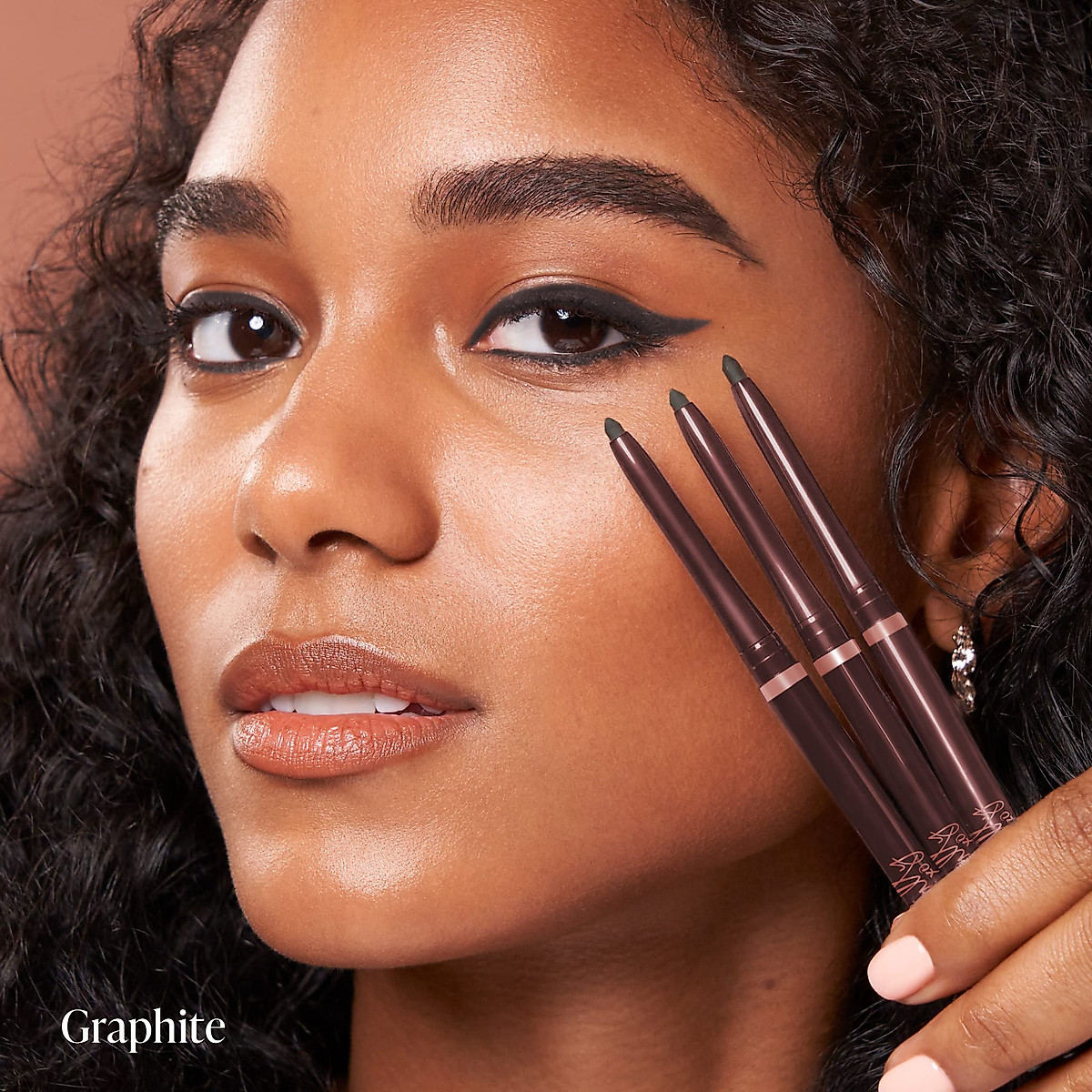 Mally Beauty Evercolor Gel Waterproof Eyeliner - Graphite - Creamy Long-Lasting Smudge-Proof Gel Formula - Retractable Eye Liner