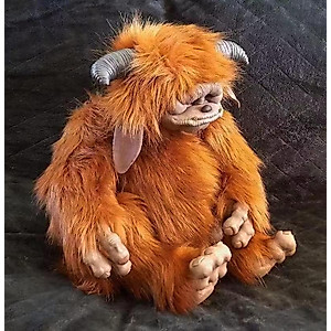 KiLOom Ludo Plush 9.8inch Handmade Stuffed Plush Doll Holiday Birthday Gift for Friends Girls Furry Monster Plush Toys