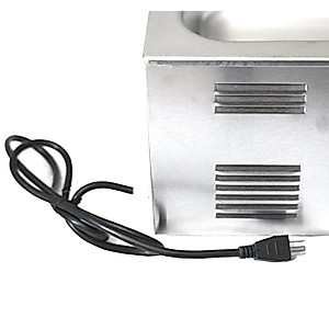 Tiger Chef Food Warmer - Full Size Countertop Food Warmers - Commercial Electric Steam Table for Buffet - Includes Steam Table Pan Cover