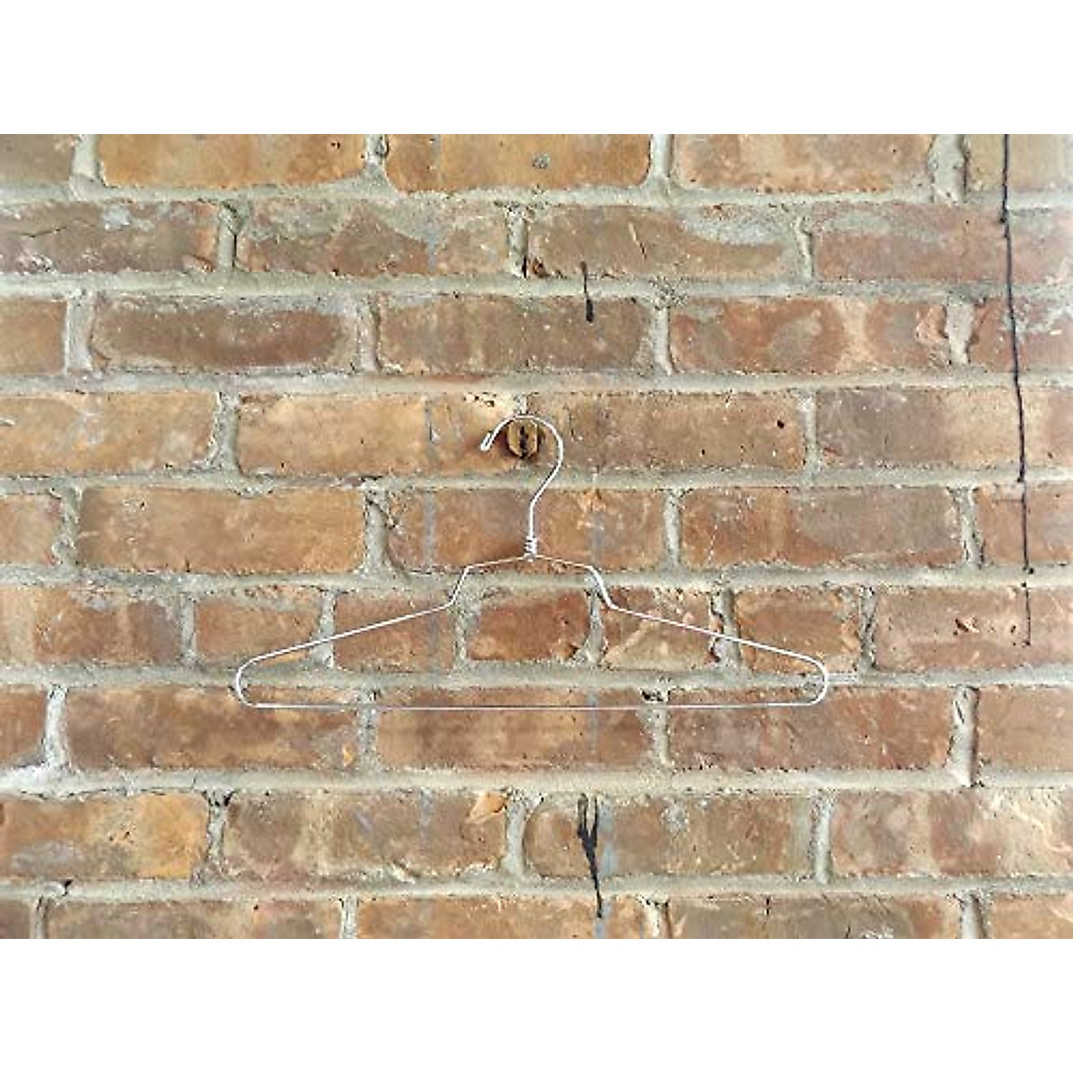 NAHANCO SLD-18, 18” High Polished Chrome Chic Shirt Hanger (Pack of 100)