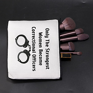 Correctional Officer Gift Only The Strongest Women Become Correctional Officers Makeup Bag Prison Officer Gift (Correctional Officers Bag) …