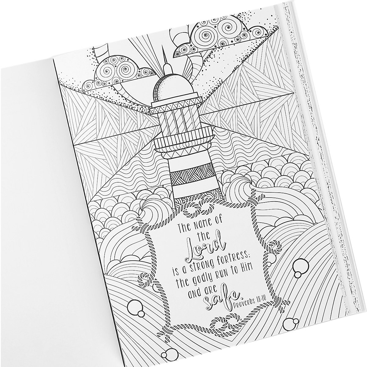 A Garland of Grace: An Inspirational Adult and Teen Coloring Book