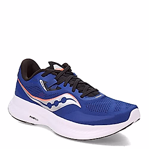 Saucony Men's Guide 15 Running Shoe, Sapphire/Black, 9