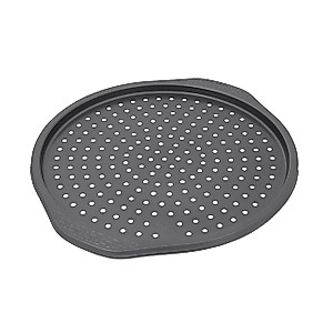 Chicago Metallic Everyday Non-Stick Pizza Crisper. Perfect for making homemade pizza, baking frozen treats reheating meals, and more